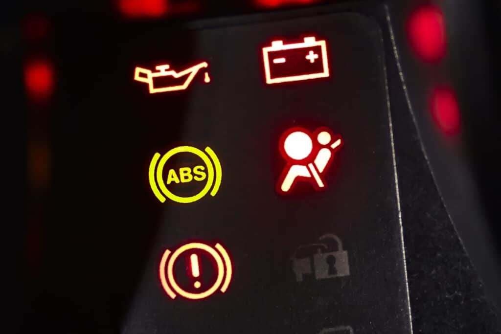 Airbag Kontrollleuchte Leuchtet